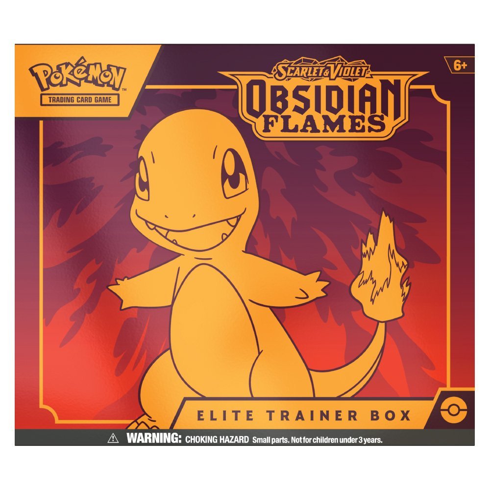 Buy the Pokémon: Scarlet & Violet 3: Obsidian Flames Elite Trainer ...