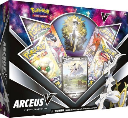 Buy the Pokemon TCG: Arceus V Figure Collection Box online at Geek Zone ...