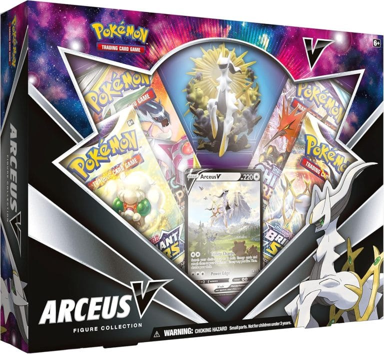 Buy the Pokemon TCG: Arceus V Figure Collection Box online at Geek Zone ...