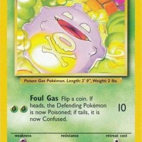 Buy the Koffing 51/102 - Pokemon Base Set (MP) online at Geek Zone ...