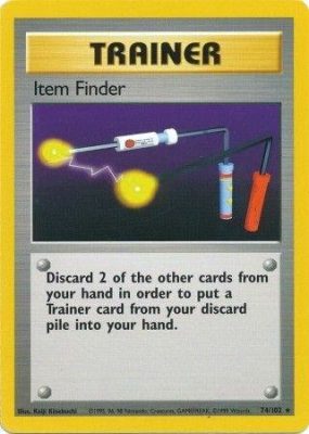 Buy the Trainer: Item Finder 74/102 - Pokemon Base Set (MP) online at ...